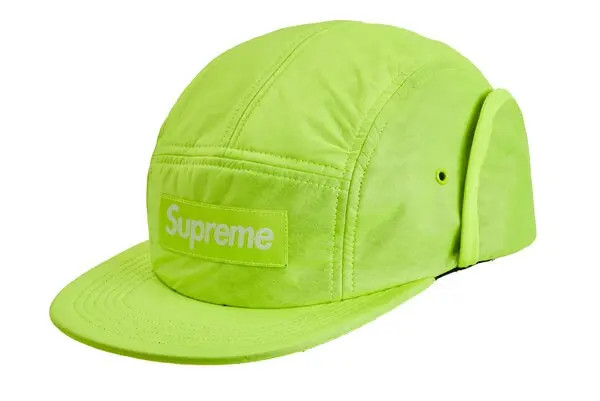 Supreme Primaloft Earflap Camp Cap - Fluorescent Yellow | Editorialist